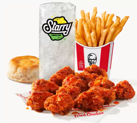 KFC 12 pc. Saucy Nuggets Combo Price, Nutrition and Allergens